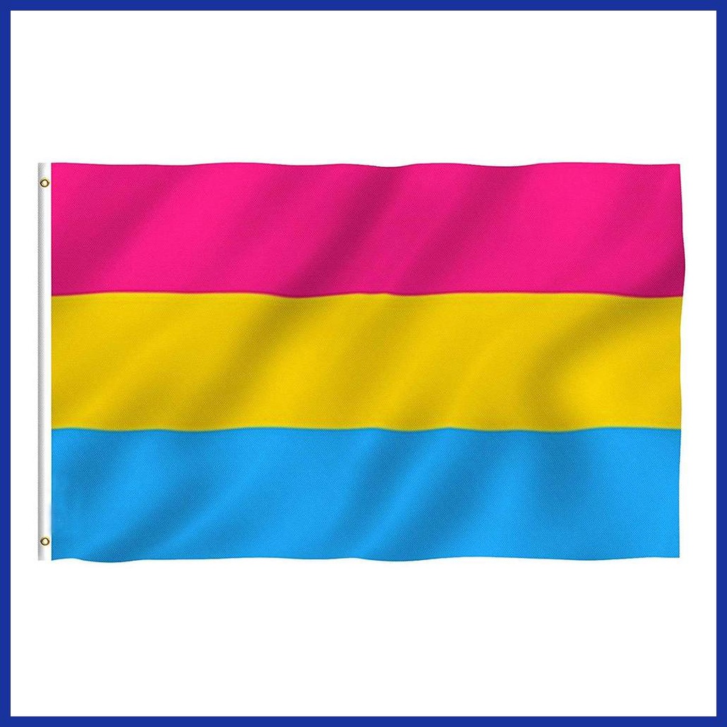 Pansexual Pride Flag Free Pan Pide FlagBright Colors Anti-Fading ...