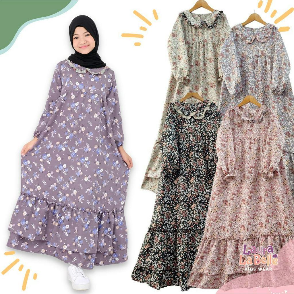 Laura La Belle Gamis Girls Flowers Vivian 5 Years - Teenagers ...