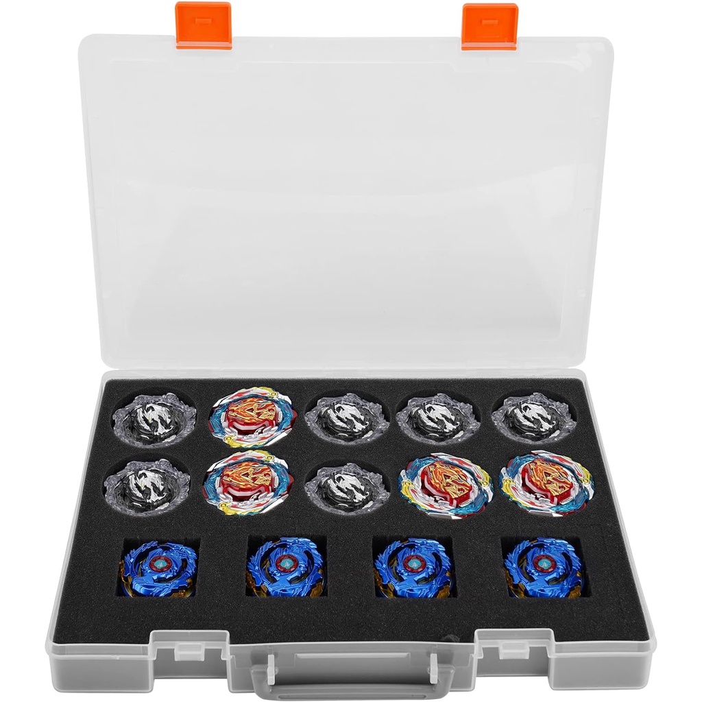 Display Box,Portable Storage Case Compatible with Beyblades.With Pre ...