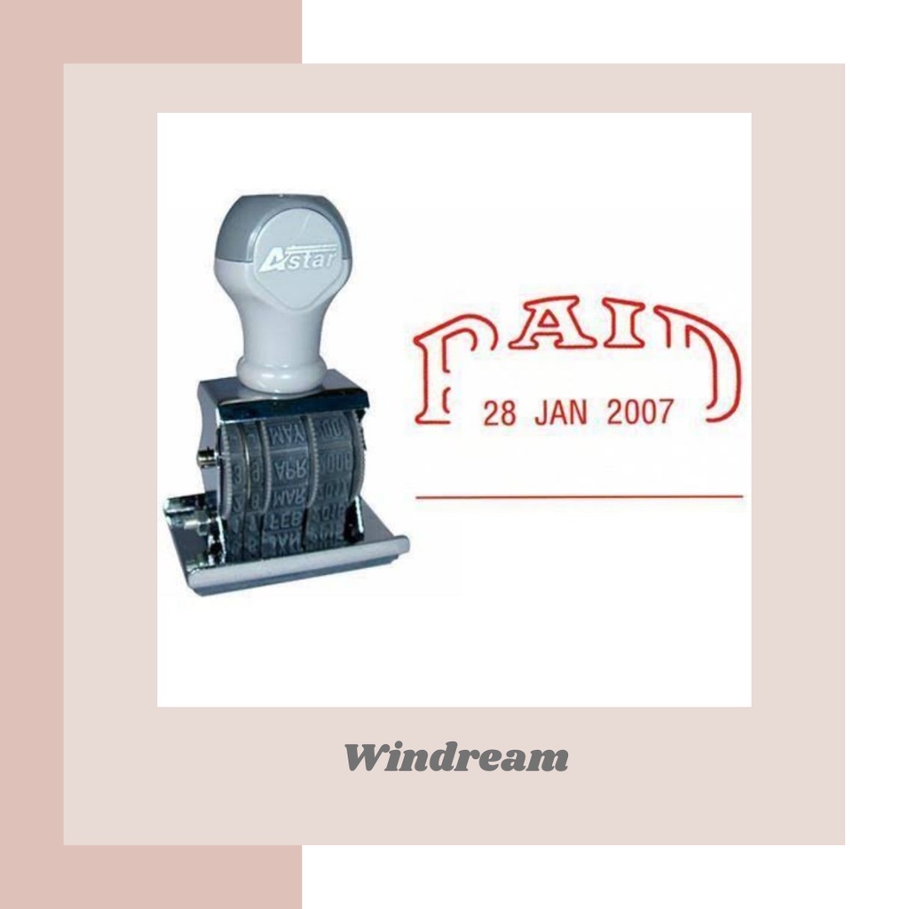 Date Paid Stamp dater | Shopee Philippines