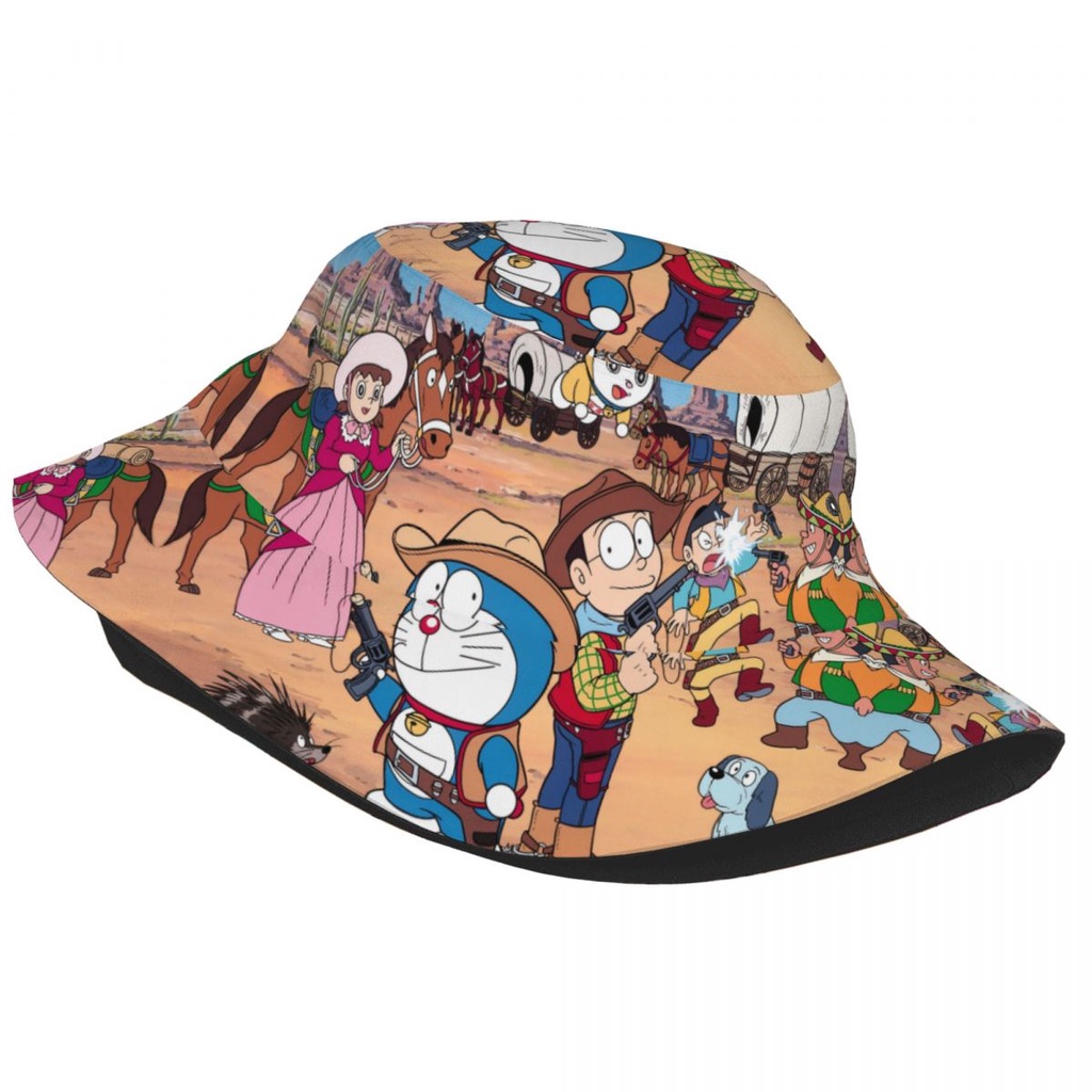 Doraemon (4) Adult Sunshade Bucket Hat Bucket Hat Sun Hat Female ...