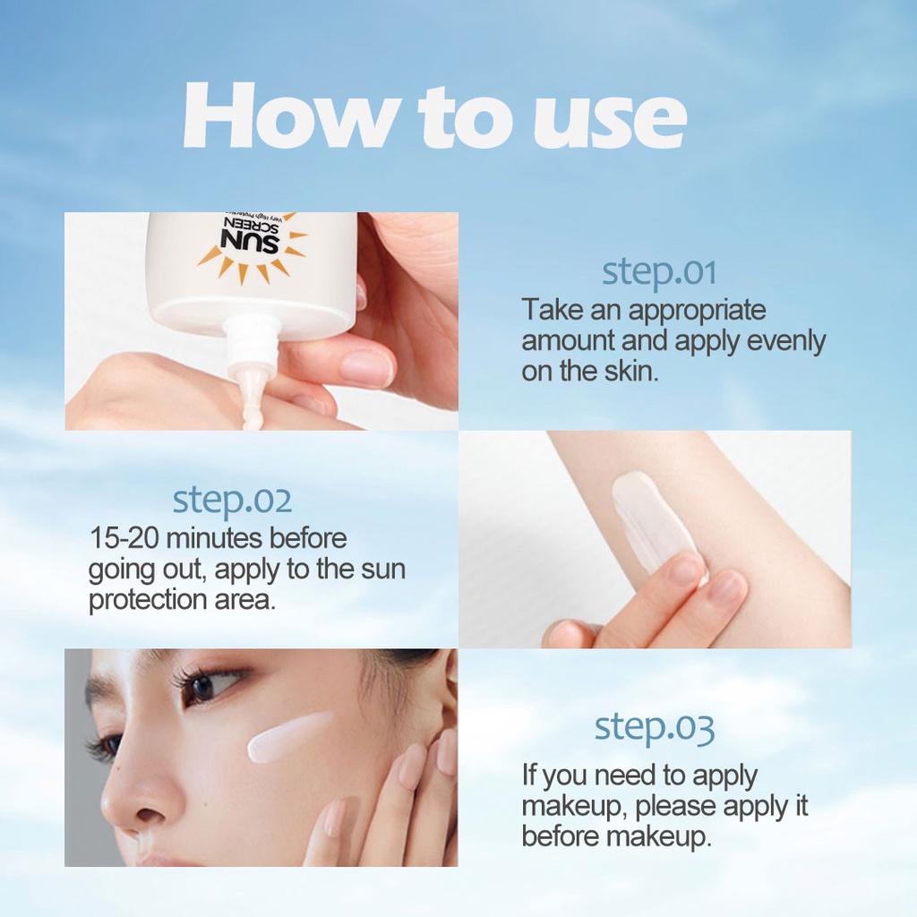 Shawill Sunscreen &Primer 2 in SPF50 PA+++ High Sun Protection Skin ...