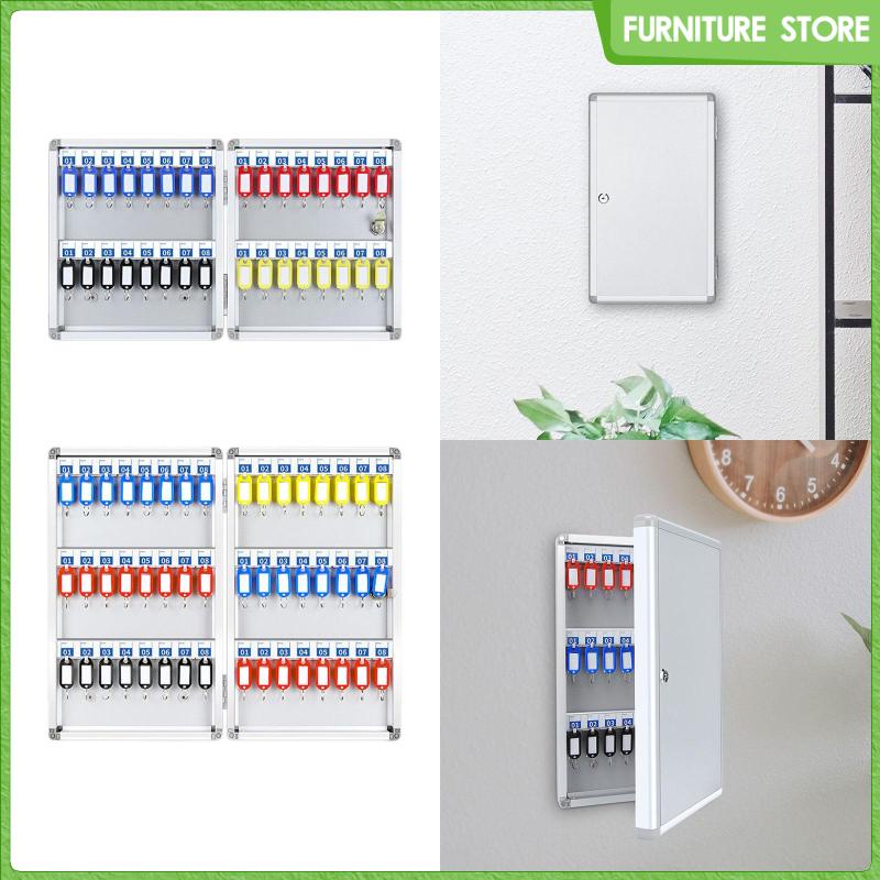 [Wishshopeelxj] Key Box Cabinet Key Organizer Wall Mounted Key Holder ...