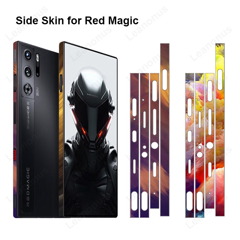 Colorful Side Skin for Nubia Red Magic 9 9S 9S 8 8S 10 Pro Decal Skin ...