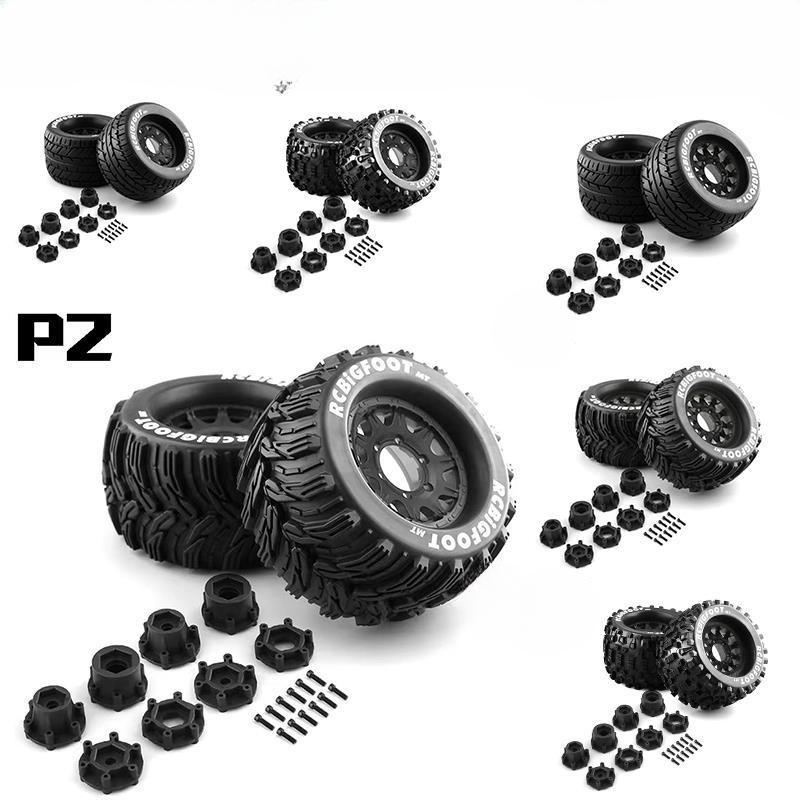 1/8 Bigfoot Wheels Tire Wheels E-revo Rangers Sledge Katun Kronos ...