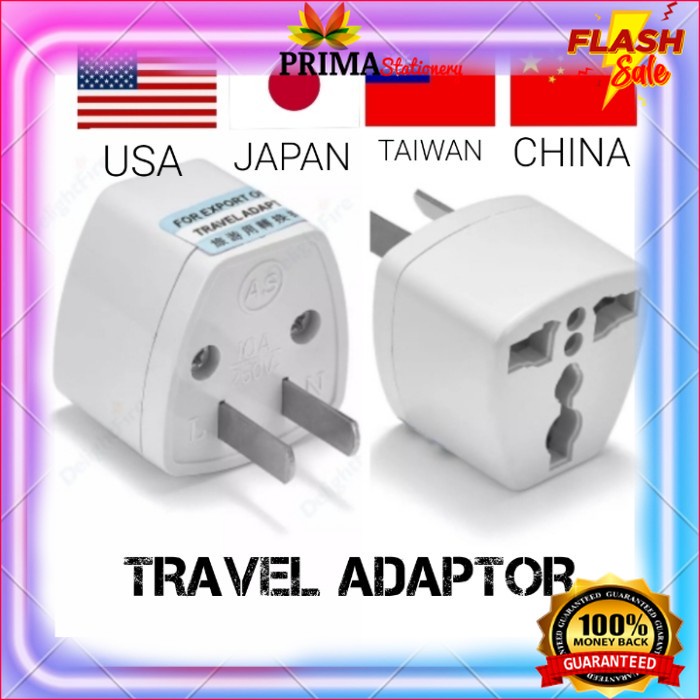 JAPAN, CHINA, and USA 2 pin Plug Adapter | Shopee Philippines