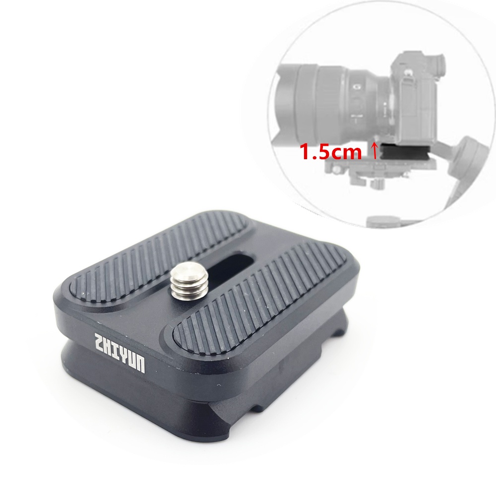 Quick Release Riser Backing Base Plate Heighten Pad for ZHIYUN Crane 2 ...