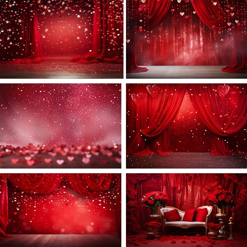 Happy Valentine's Day Backdrop For Photography Couples Lovers ...