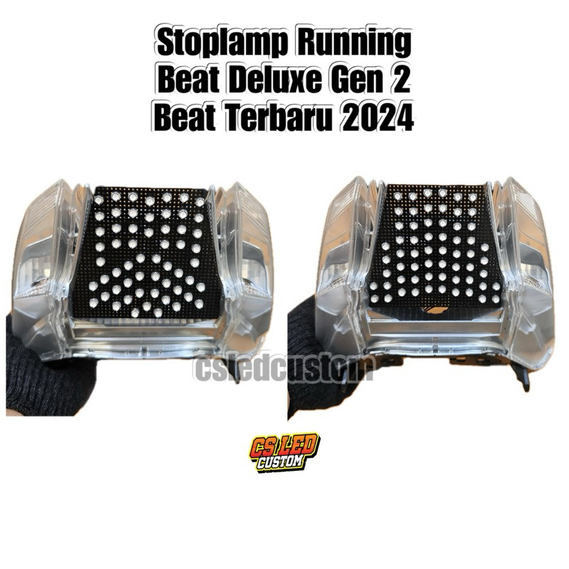 Beat Deluxe Gen 2 Running Stoplamp / Beat New 2024 / Latest Beat ...