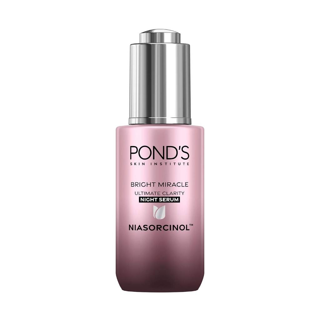POND'S Bright Miracle Night Serum 30G with Niasorcinol (Niacinamide and ...