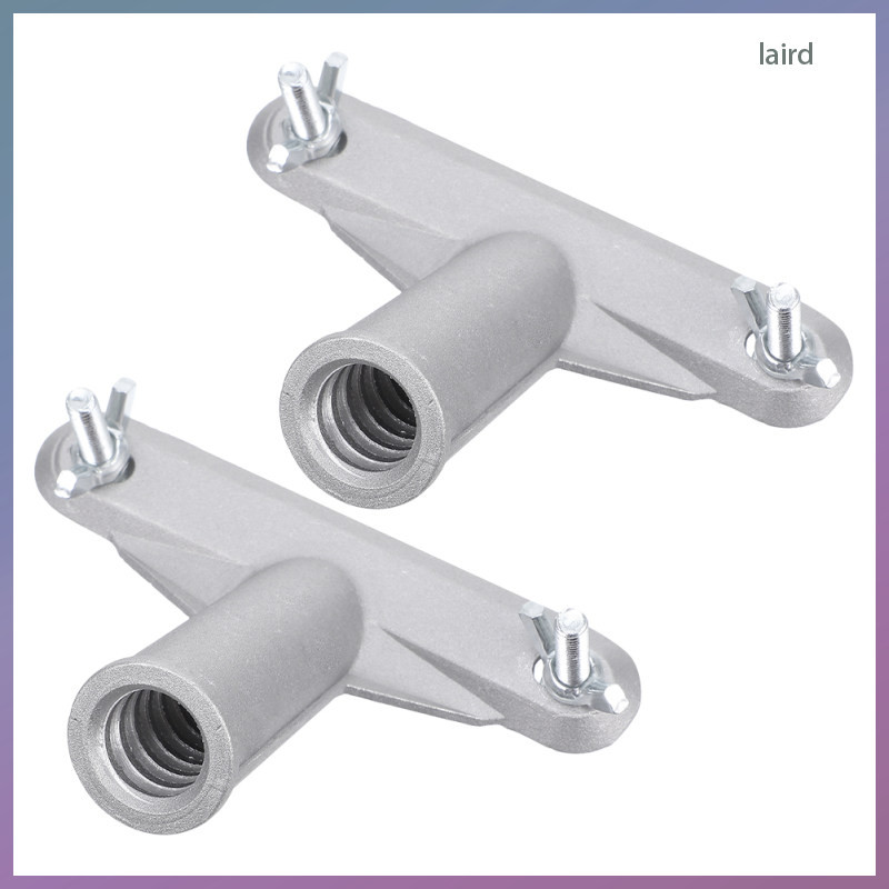 2 Pcs Telescopic Rod Adapter Replacement Extension Pole Threaded Handle ...