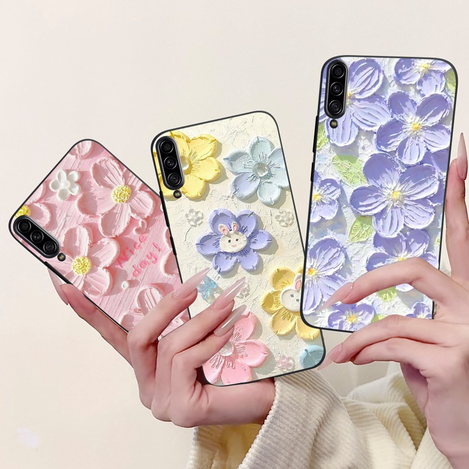 For Samsung Galaxy A90 5G Case New Fashion Flower Butterfly Soft ...