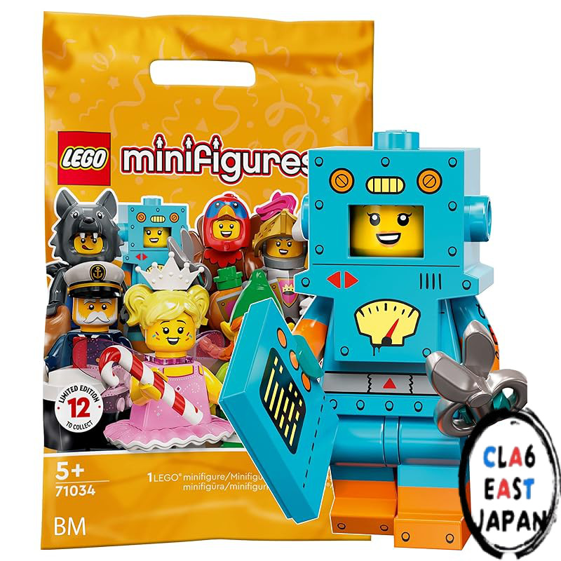 LEGO Mini Figure Series 23 Cardboard Robot | Cardboard Robot【71034-6】 | Shopee Philippines