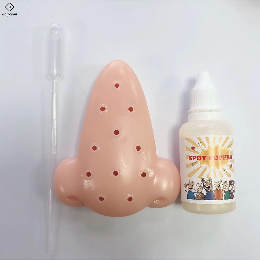 Pimple Popping Stress Relief Toy Set Nose Pimple Pops Toy with 30ml ...