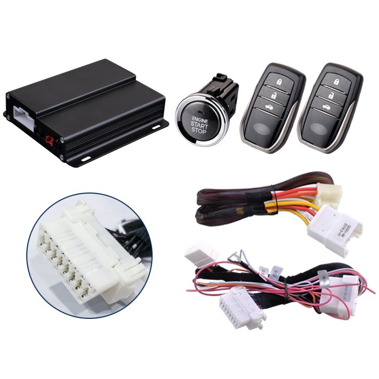 Smart Car Push Button Start CANBUS Keyless Remote Start For Toyota ...