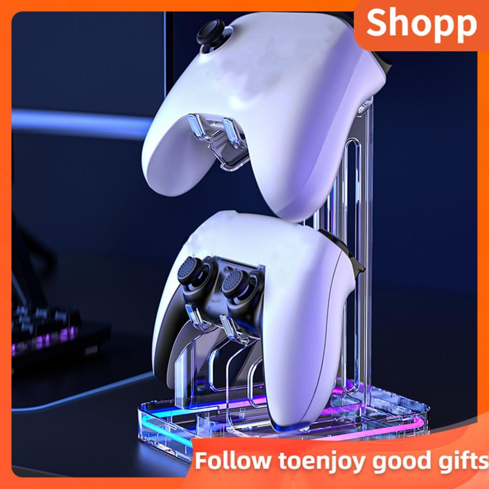 Shopp Game Controller Holder Universal RGB Acrylic Display Stand for ...