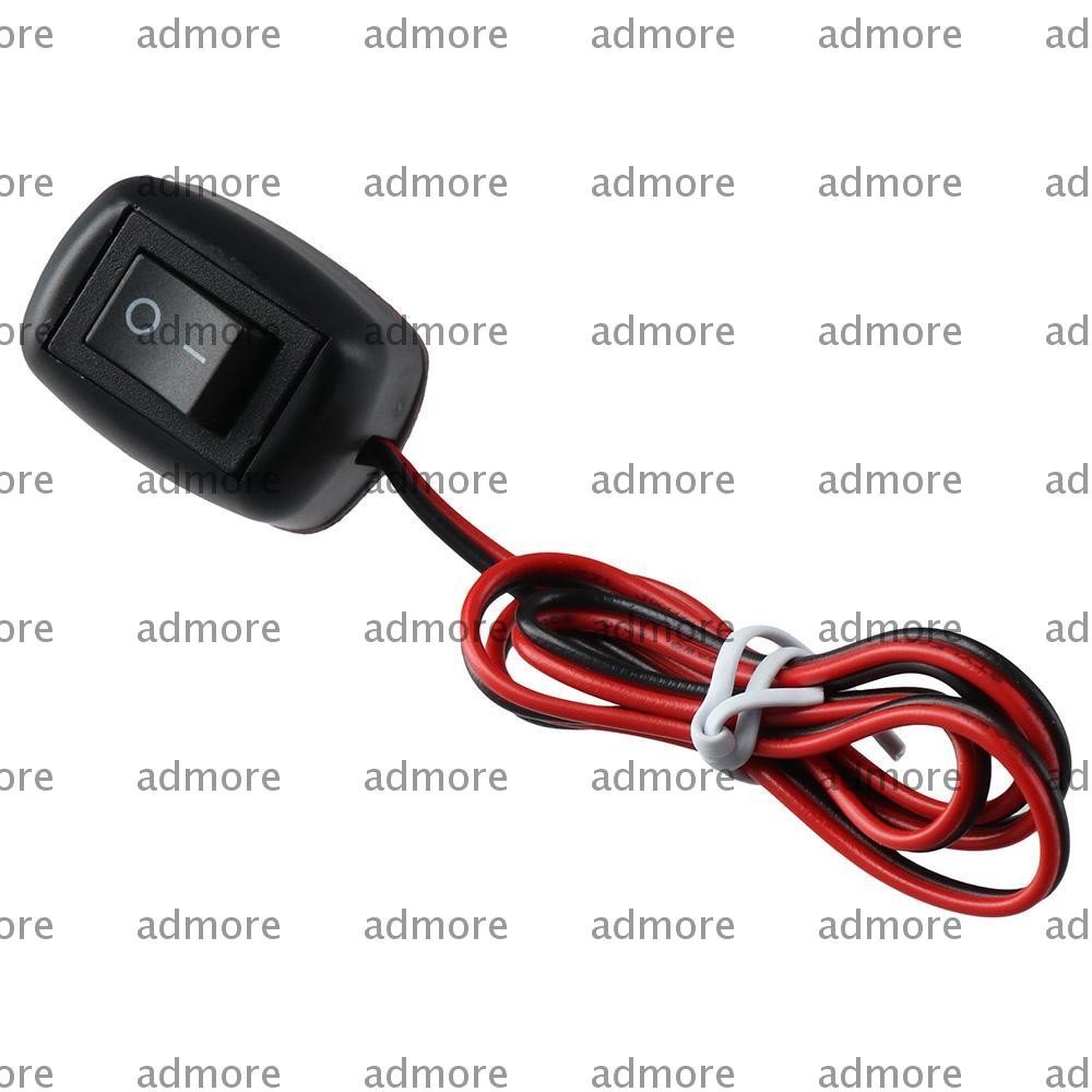 ADMORE Surface Mount Switch, 12V 24V Paste-Type ON Push Button Switch ...