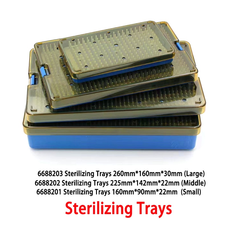 Sterilization Tray Case Box Silicone Sterilization tray Ophthalmic ...