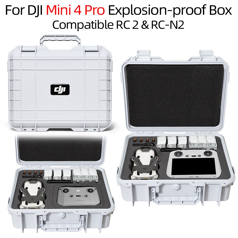 For DJI Mini 4 pro explosion-proof box, mini 4 pro stand-alone storage ...