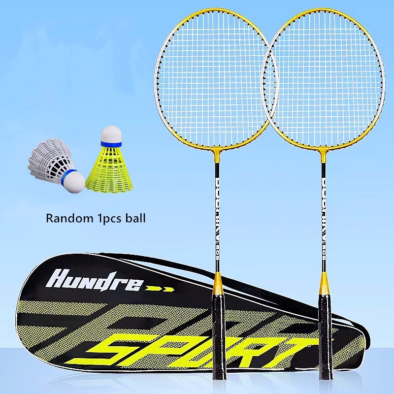 Badminton Racket Set Adult Student large Durable
