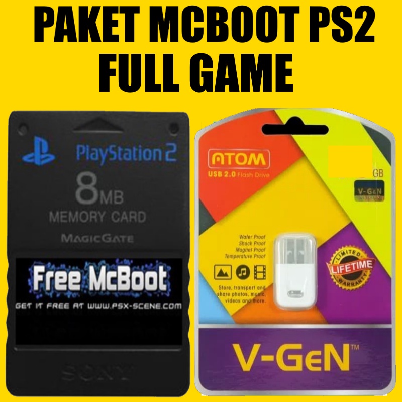 Mcboot ps2 full game 32gb package | Shopee Philippines