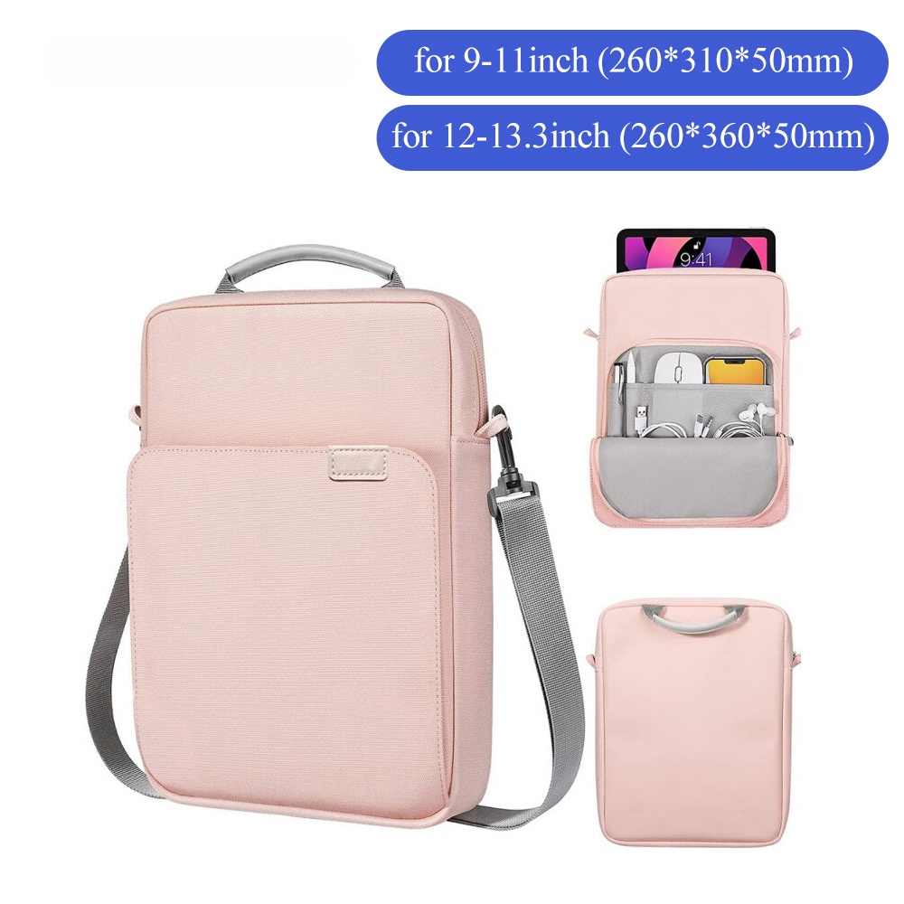 Laptop Tablet Messenger Bag for M@cBook Air Pro M1 M2 Case For iPad 9th ...