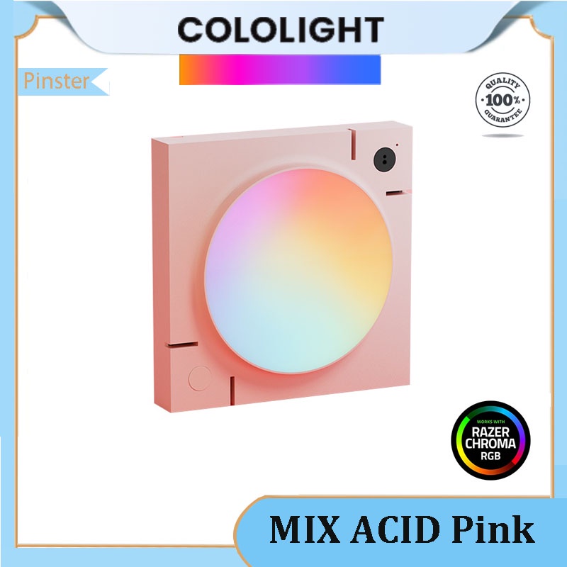 COLOLIGHT MIX ACID Pink Gaming Panel Light Pro 16million Colors Many ...