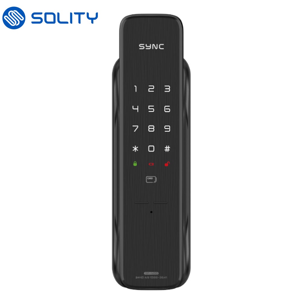 Solity SYNC SP400 Push Pull Digital Door Lock Smart Gate Security ...