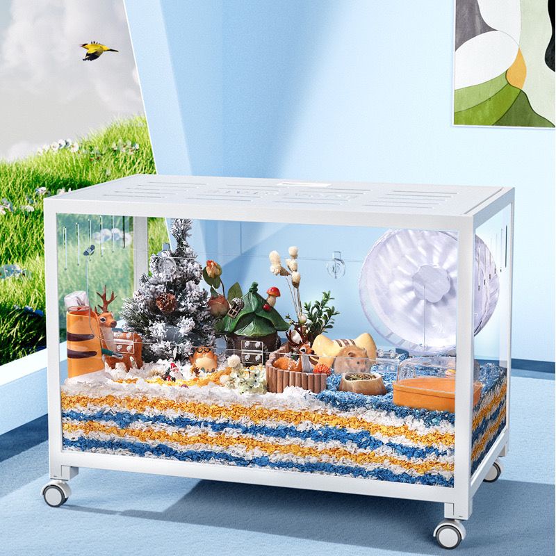 Bucatstate 100cm / 80cm Hamster Cage Large Cage Rubik's Cube Hamster ...