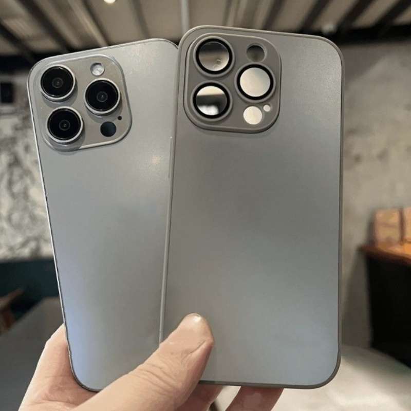 New Titanium Primary Color AG Straight Edge Frosted Tempered Glass ...