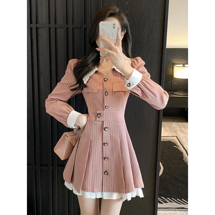 Foreign style sweet dress fall 2023 new French temperament socialite ...