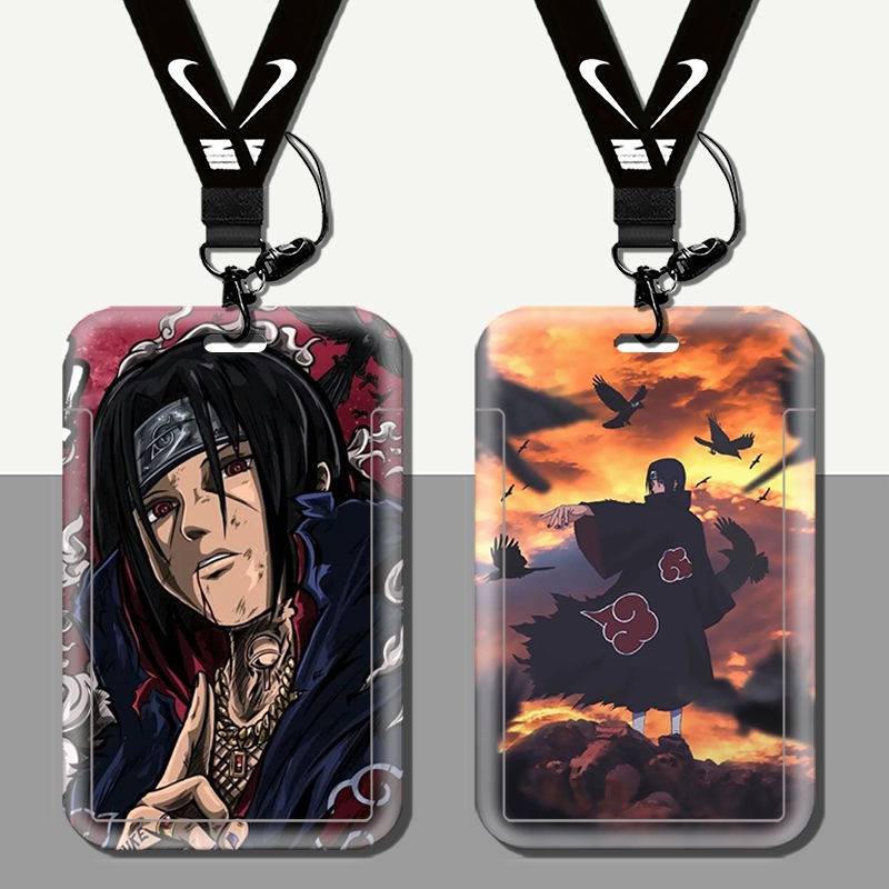 Naruto Hokage Kakashi Uchiha Sasuke DIY Student School Campus ID Card ...