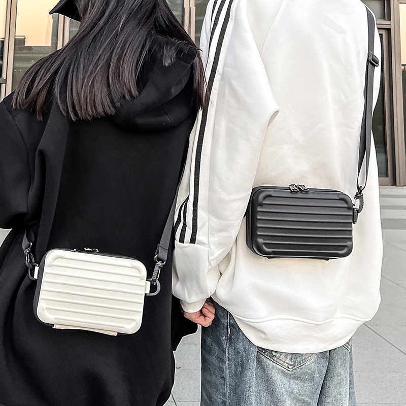 【SPOT GOODS】2025New simple box-shaped mini shoulder crossbody bag, high ...