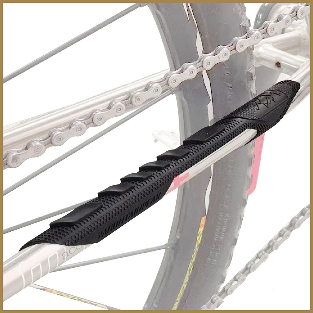Chainstay Pad Silicon Bicycle Chainstay Protector Chainstay Frame Guard Protectors Film Cover ...
