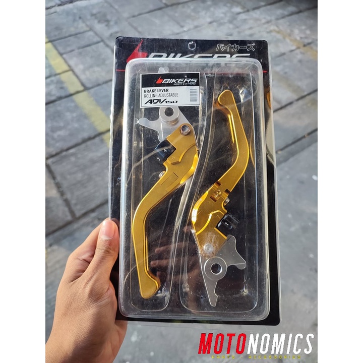 ♟Bikers Foldable/Adjustable Brake Levers for Honda ADV150 (Silver ...