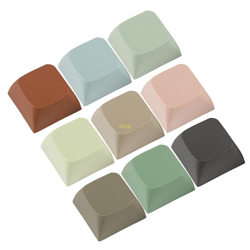BT 10PCS Thick PBT Keycaps XDA2 Height 1U Cap Keycap for Mechanial ...
