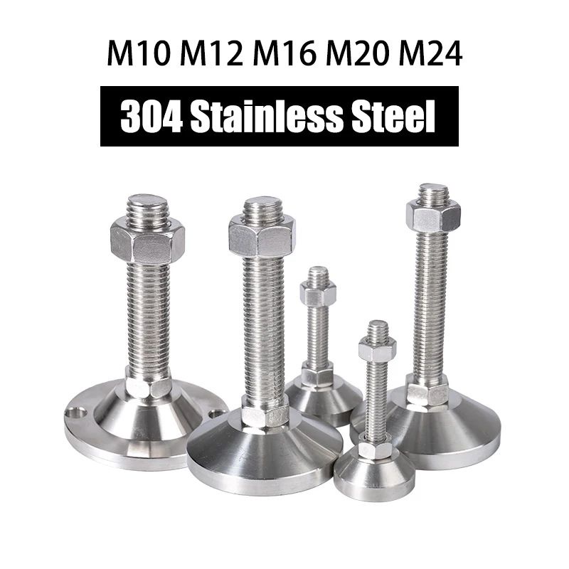 1Pcs Heavy Levelling Machine Feet M10 M12 M16 M20 M24 Screw Adjustable ...