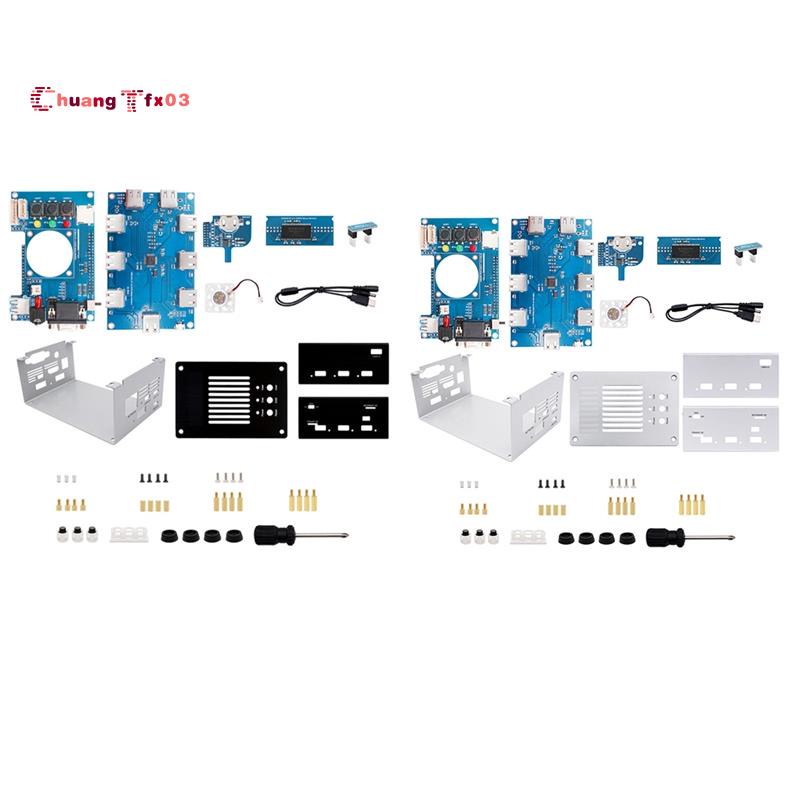 For Mister FPGA 32MB Motherboard+USB Hub V2.1 with DIY Metal Case Kit for Terasic DE10-Nano ...