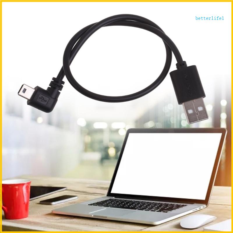 BTM Mini USB B Type 5pin Male Left Right Angled 90Degree to USB2 0 ...