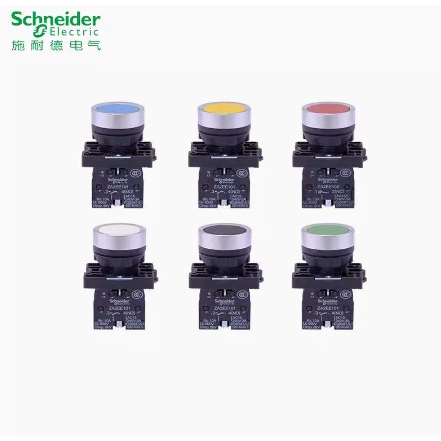 Schneider Push Button Switch Plastic Flat Head XA2EA31 XA2EA35 XA2EA42 ...