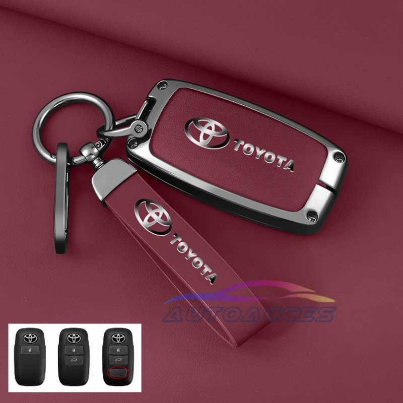 Remote Key Cover Key Case for Toyota Yaris Ativ Raize wigo 2023 AGYA ...