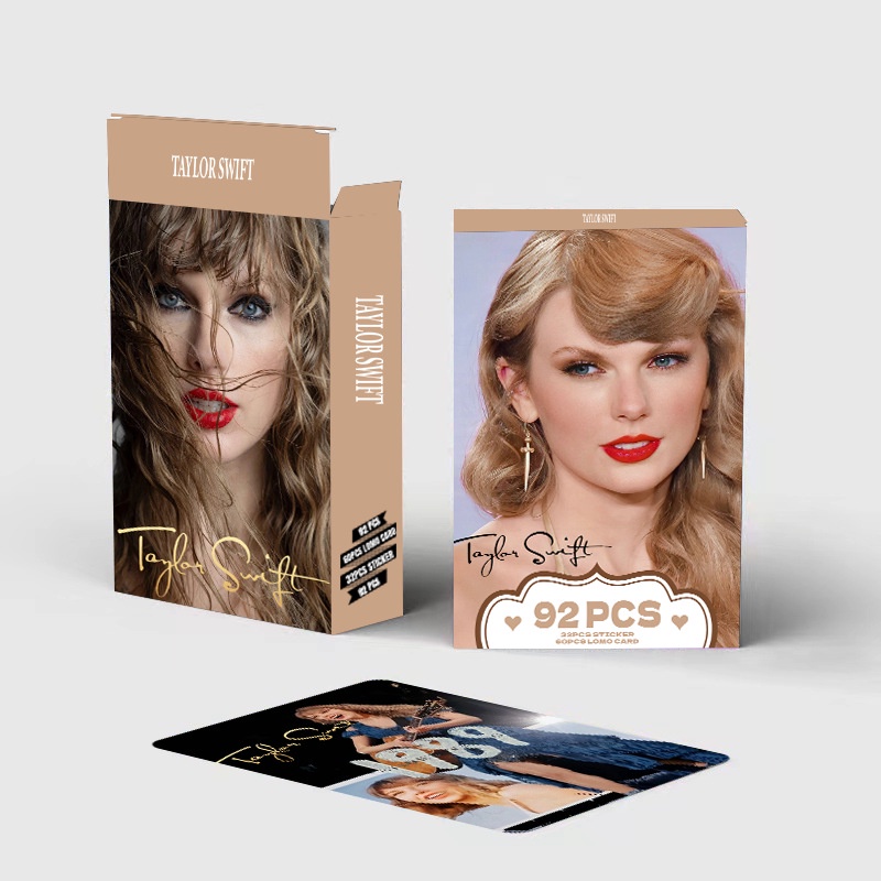 30-96pcs/box Taylor Swift Laser Hologram Sabrina Carpenter Postcards ...