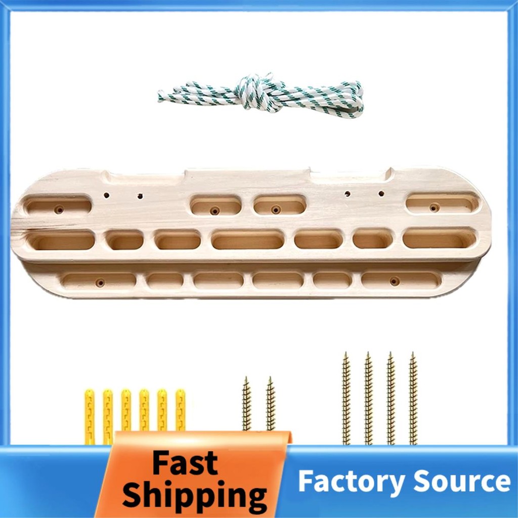 Climbing Fingerboard Strength Rock Board Portable Pull-Up Rock Climbing ...