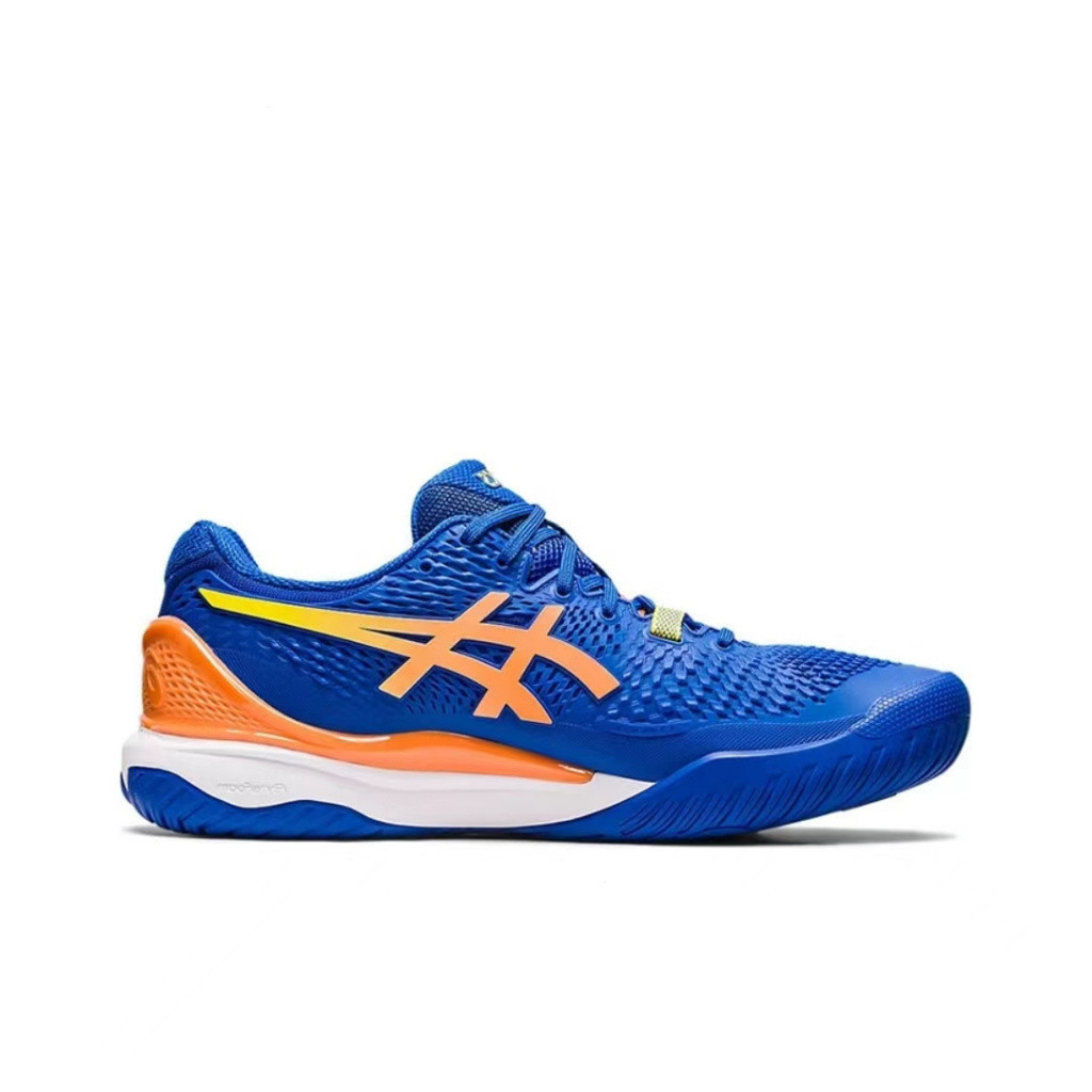 Asics Gel Resolution 9 men's breathable anti-slip tennis shoes Blue ...