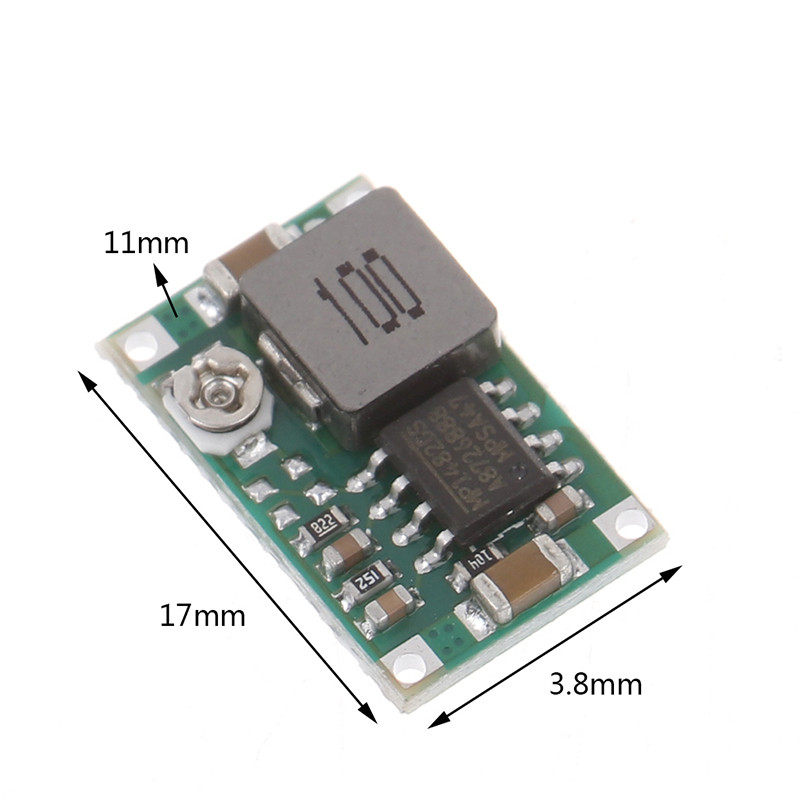 Meuctiffy 3A MINI DC-DC STEP DOWN CONVERTER VOLT REGULATOR 5V-23V TO 3.3V 6V 9V 12V MEUC ...