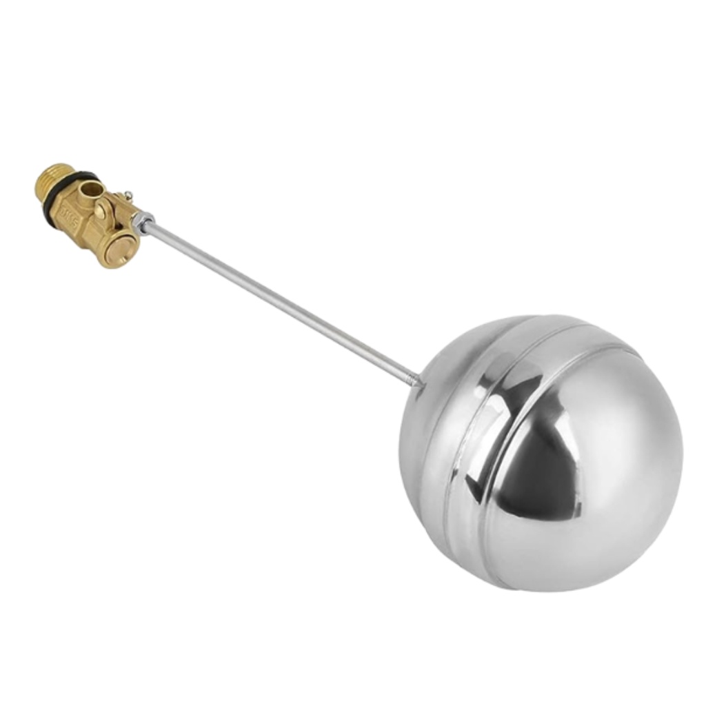 STAINLESS FLOAT VALVE 1/2 3/4 1 float valve for water tank | Shopee ...