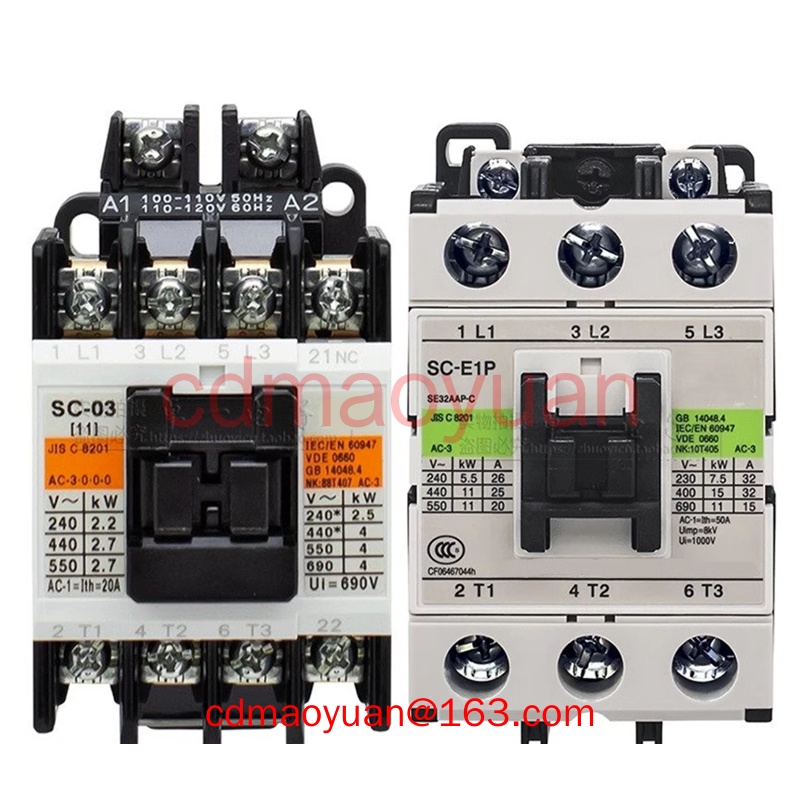 Fuji AC Contactor SC-E04-E02A-E03A-E05P-E1P-E2P-E2SP-E3P-E4P-E02P-E03P-N1-N2-N2S | Shopee ...