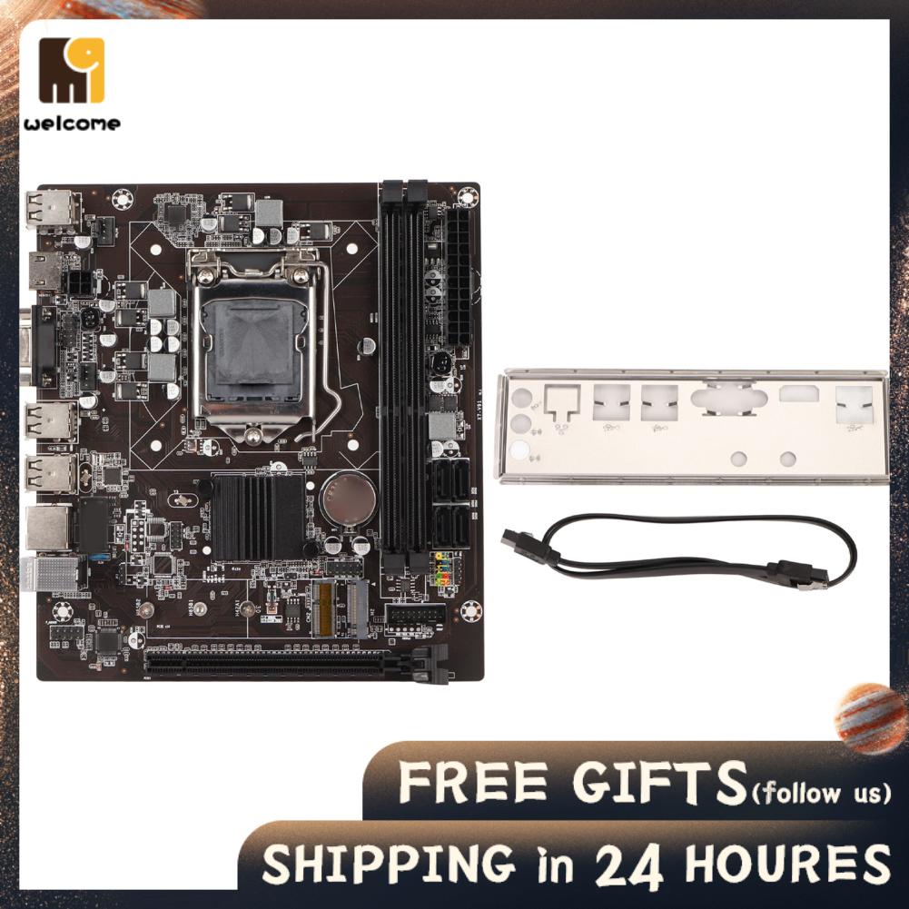 Welcomehome PC Motherboard Mini ITX Mining LGA 1155 for Desktop ...