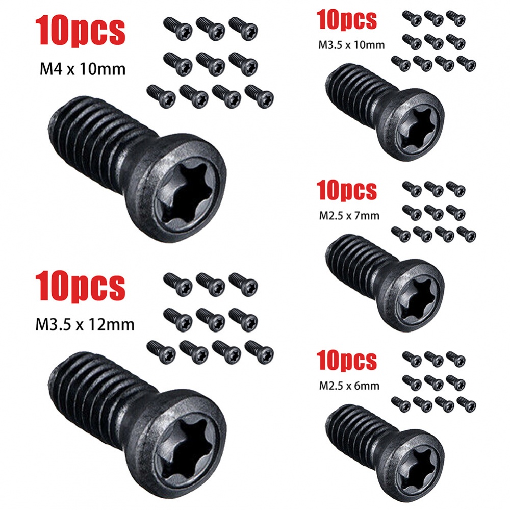 Torx Screws for CNC Lathe Tools Carbide Insert Replacement (68 ...