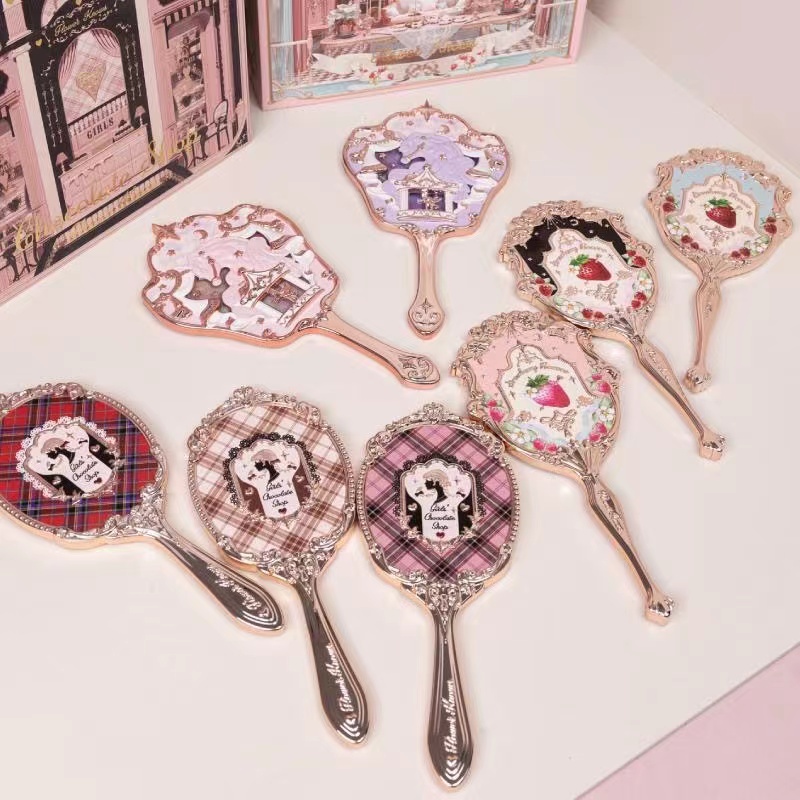 Spots Flower Knows Circus Series Peripheral Mirrors, Handheld Mirrors ...